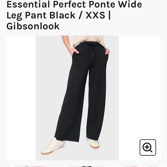 Gibson | Pants & Jumpsuits | Essential Perfect Ponte Wide Leg Pant ...